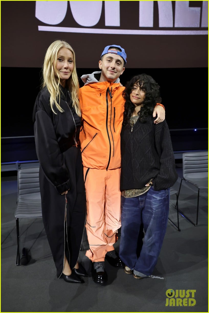 Timothée Chalamet, Gwyneth Paltrow, & Odessa A'zion Attend Special ...