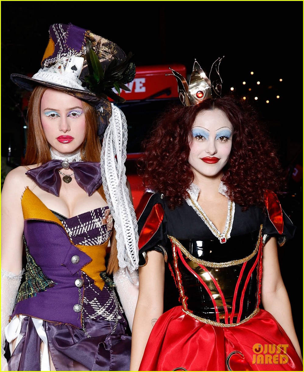 Riverdale's Camila Mendes & Madelaine Petsch Wear Coordinated Halloween ...