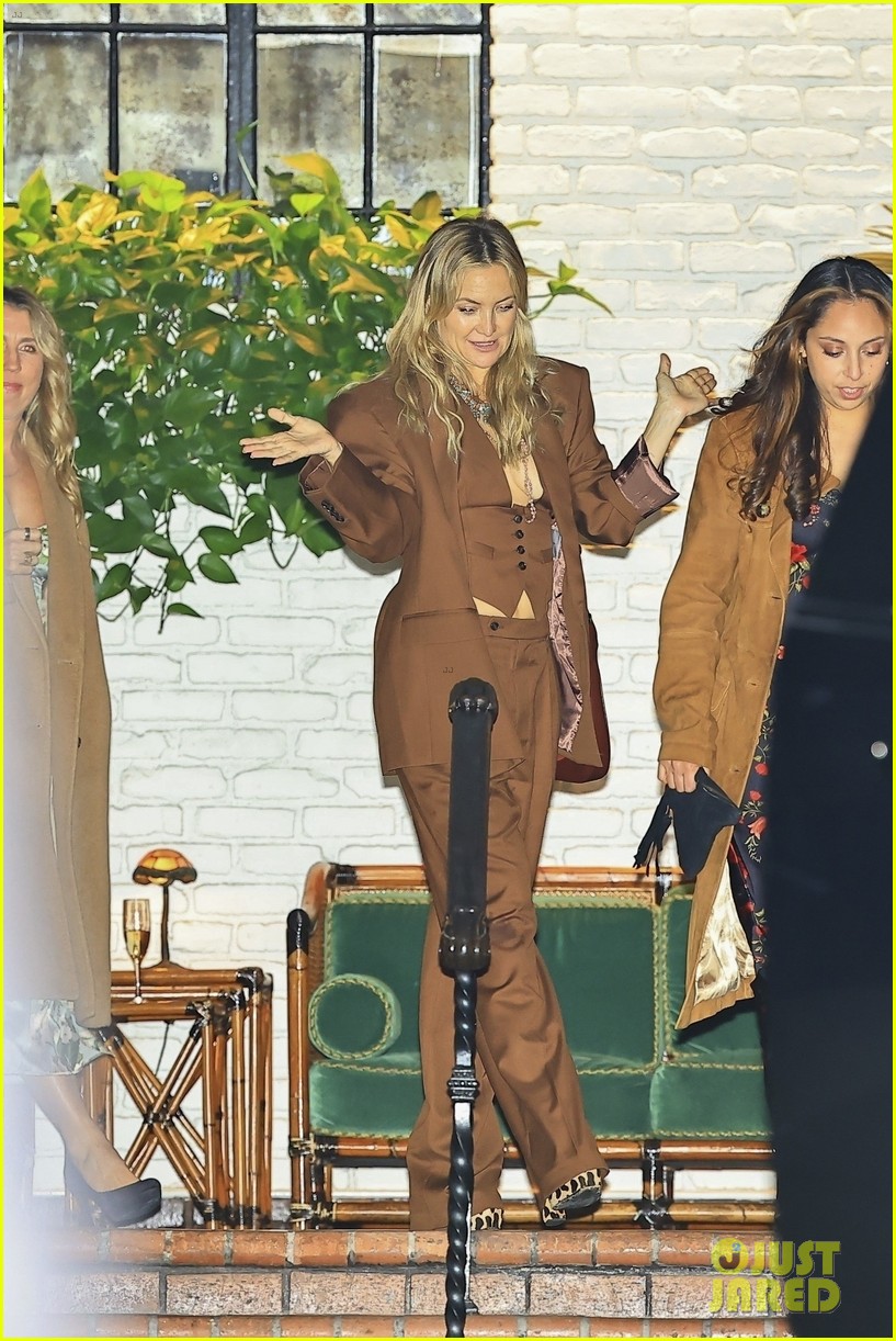 Kate Hudson Enjoys a Night Out With 'Running Point' Cast Mates Brenda ...