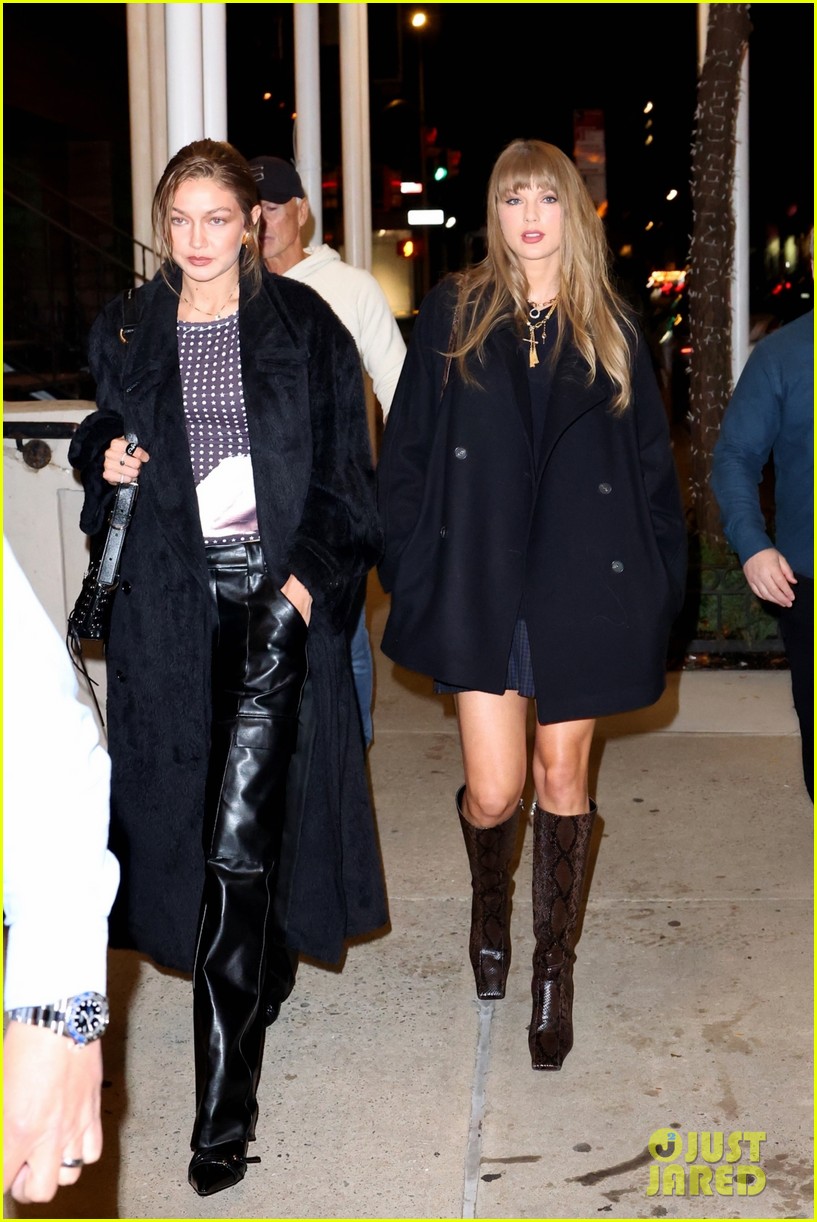 BFFs Taylor Swift & Gigi Hadid Enjoy Girls Night Out, Spotted Getting ...