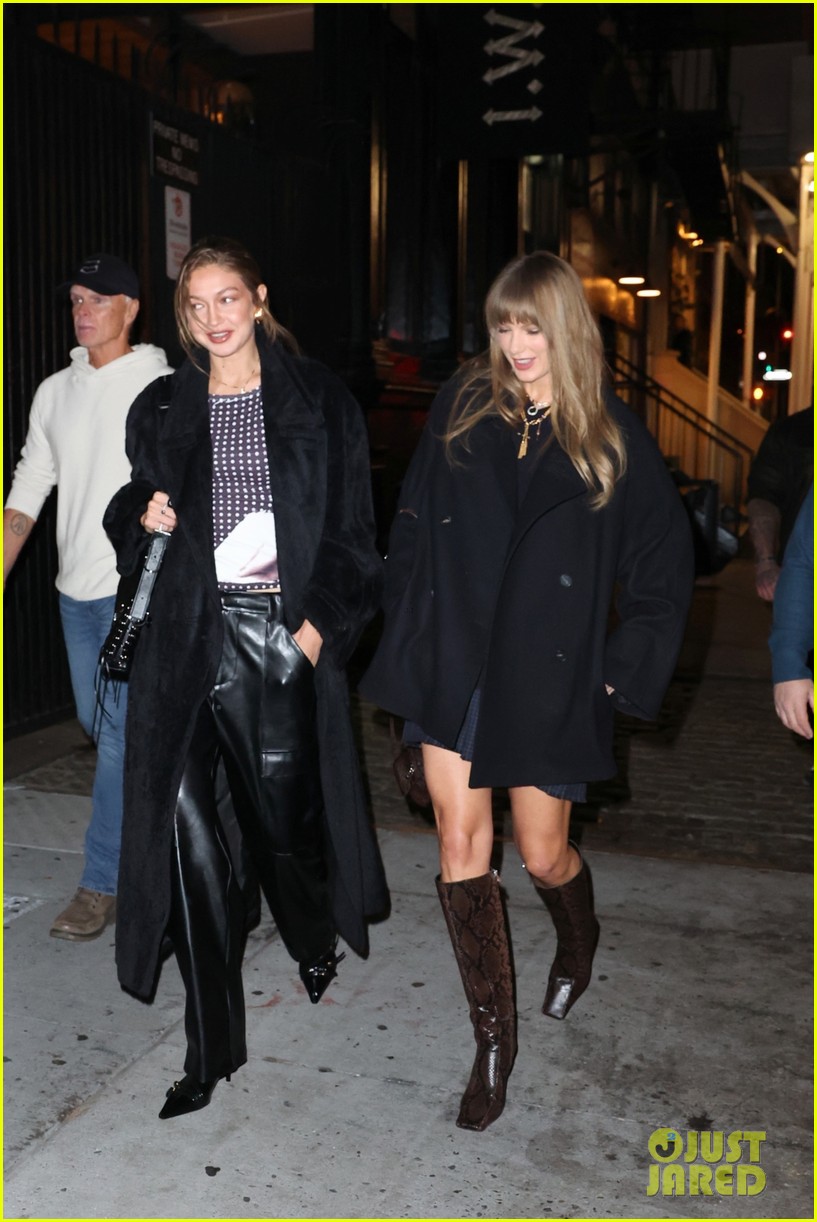 BFFs Taylor Swift & Gigi Hadid Enjoy Girls Night Out, Spotted Getting ...