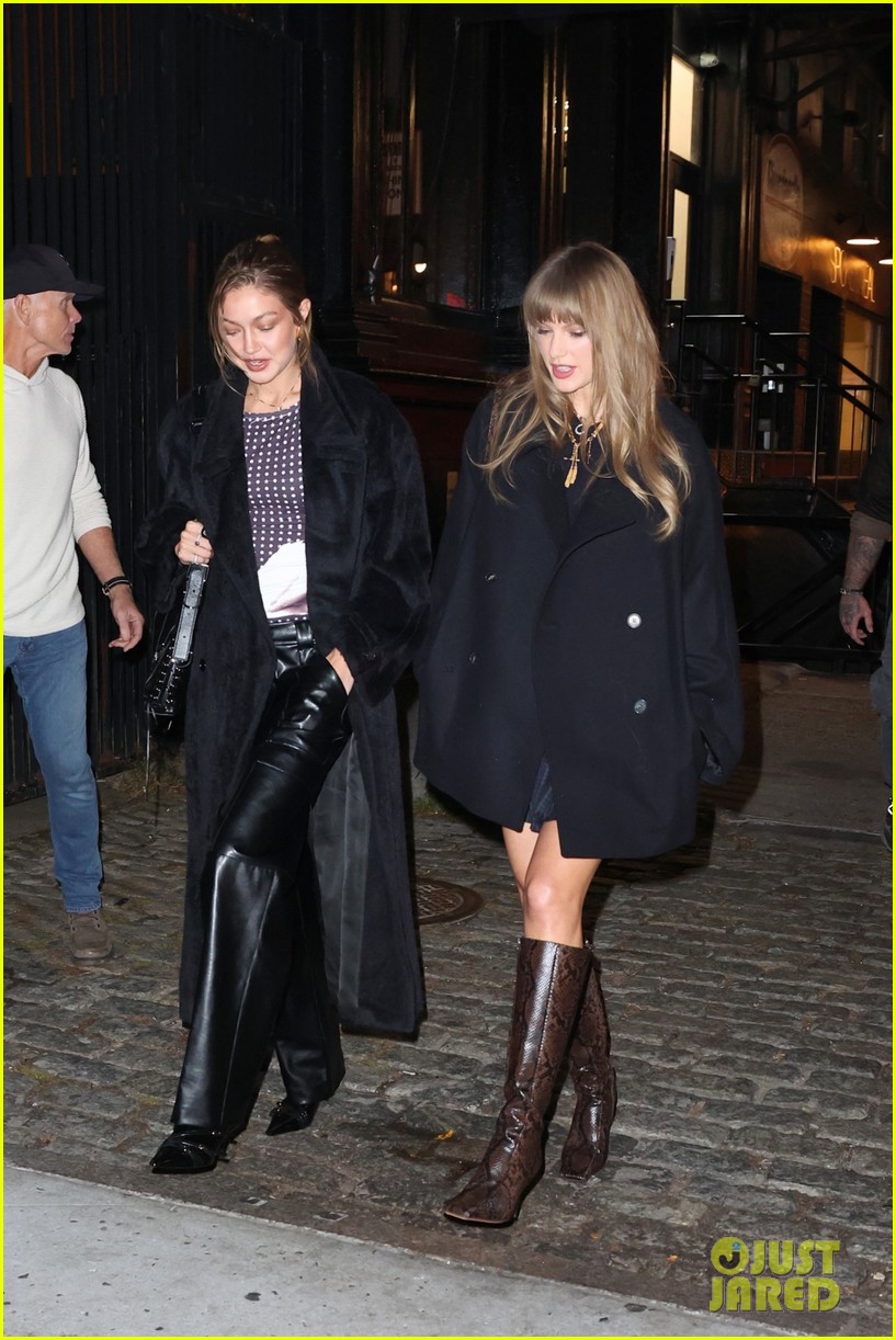 BFFs Taylor Swift & Gigi Hadid Enjoy Girls Night Out, Spotted Getting ...