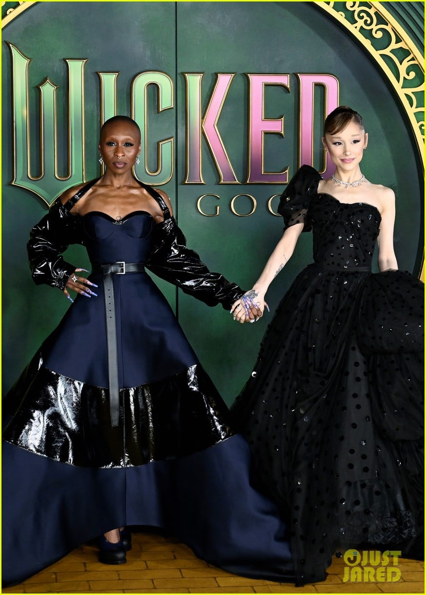 Cynthia Erivo & Ariana Grande Hold Hands at 'Wicked: For Good' Premiere ...