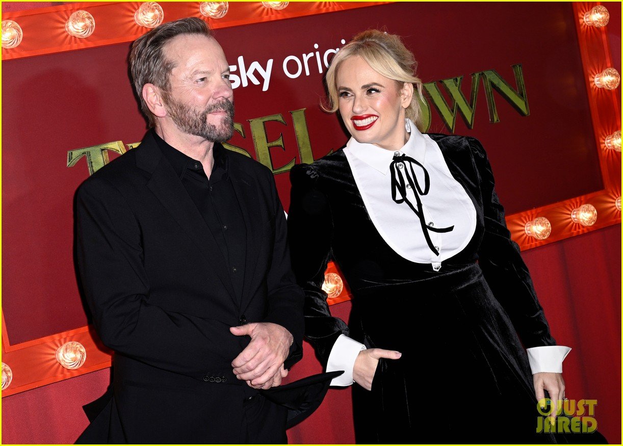 Rebel Wilson Premieres New Christmas Movie in London with Kiefer ...