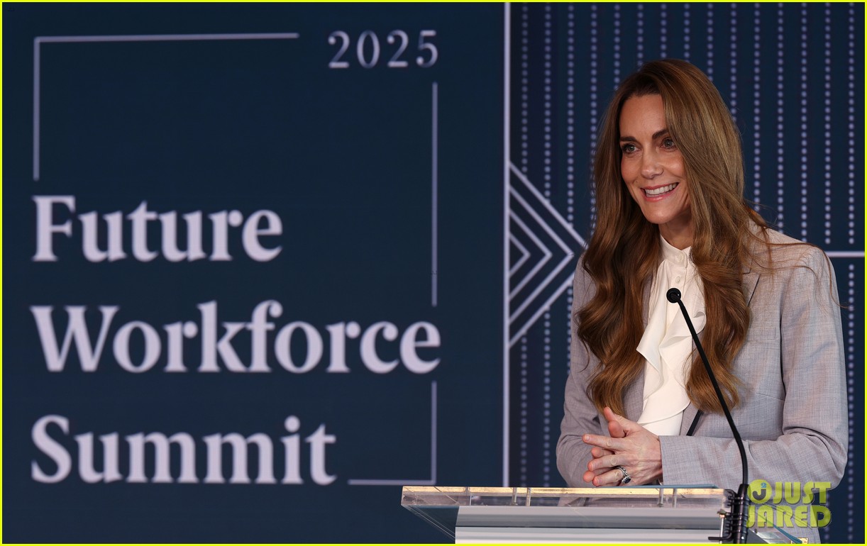 Kate Middleton Makes Her First Public Speech in Two Years at Future Workforce Summit in London ...