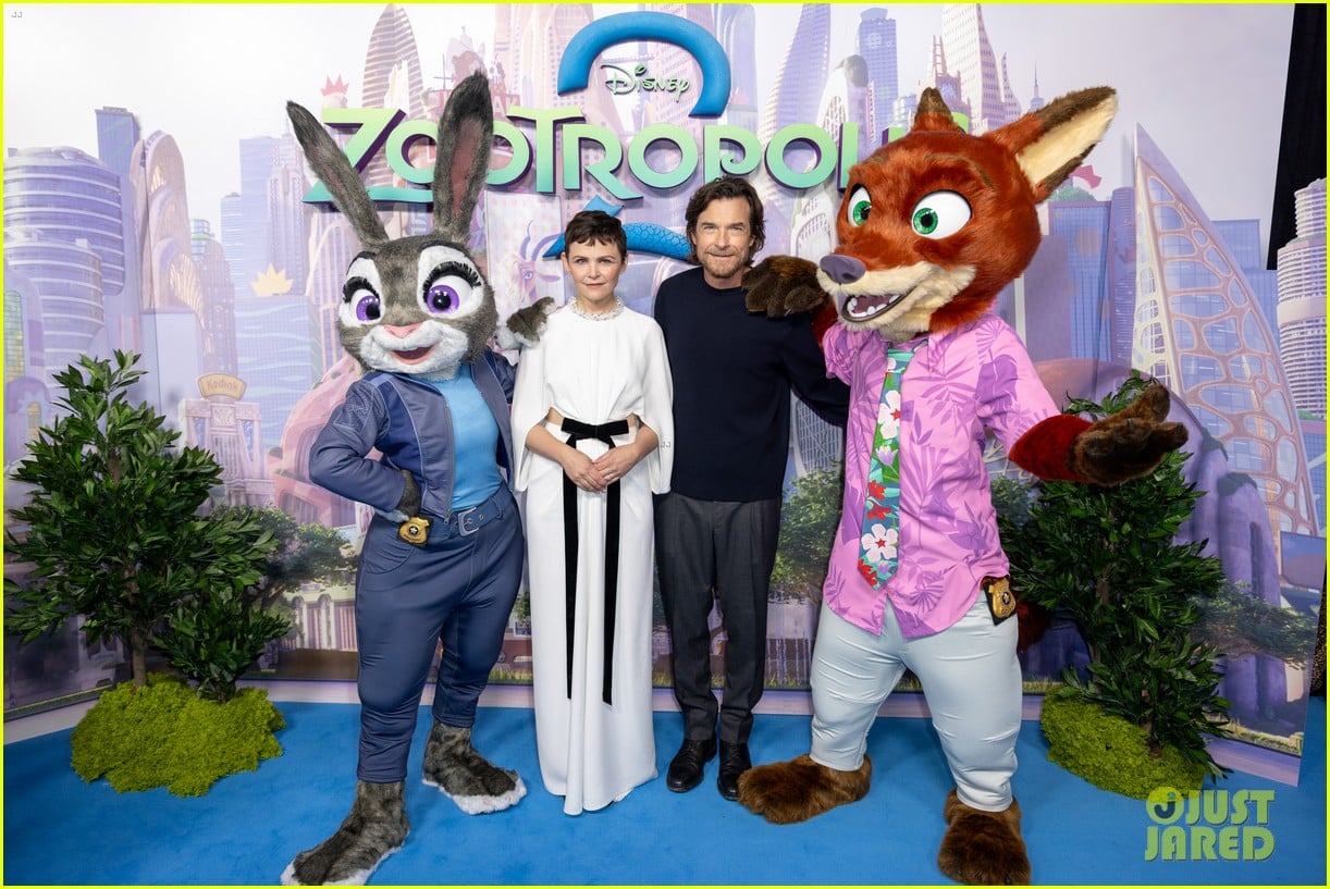 Ginnifer Goodwin & Jason Bateman Make 'Zootopia 2' UK Premiere a Family ...