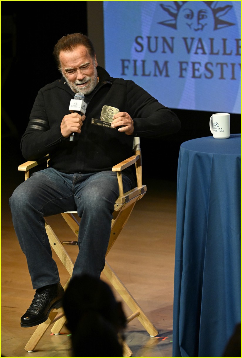 Arnold Schwarzenegger Makes Rare Appearance with Sons Patrick ...