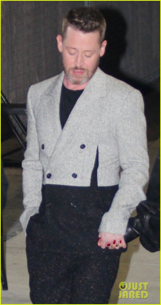 Brenda Song & Macaulay Culkin Hold Hands After 'Jimmy Kimmel Live ...