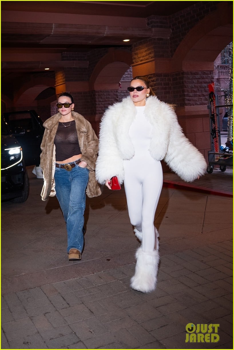 Brooks Nader, Lindsey Vonn, & Family Step Out Together for Aspen Dinner ...