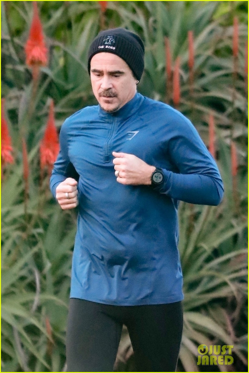 Colin Farrell Sports Running Tights for Jog Around L.A.: Photo 5247818 ...