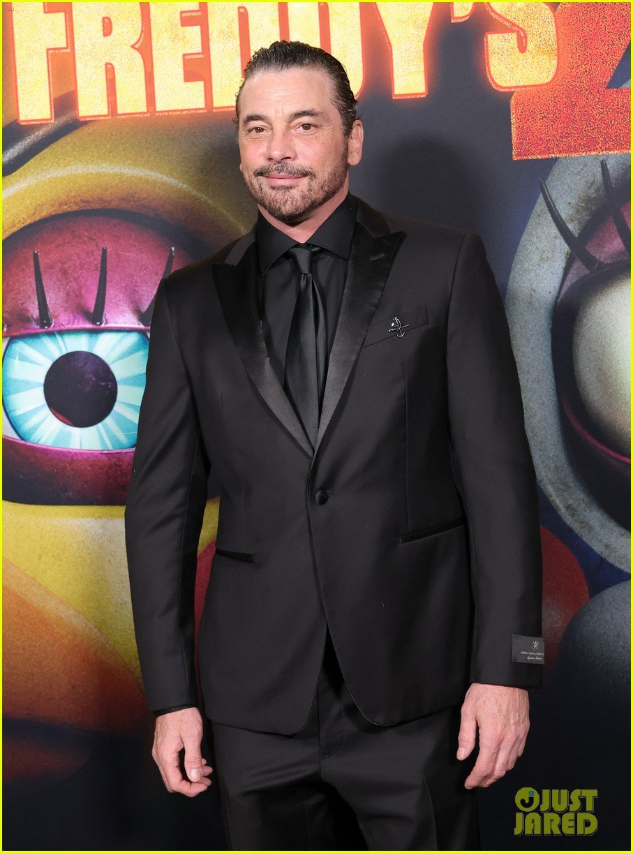 Elizabeth Lail Wears Sheer Red Dress For 'Five Nights at Freddy's 2 ...