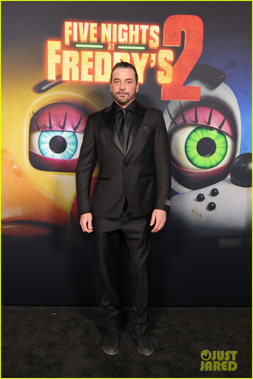 Elizabeth Lail Wears Sheer Red Dress For 'Five Nights at Freddy's 2 ...