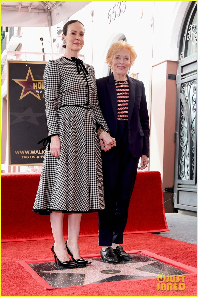 Sarah Paulson Gets Star on Hollywood Walk of Fame with Support from ...