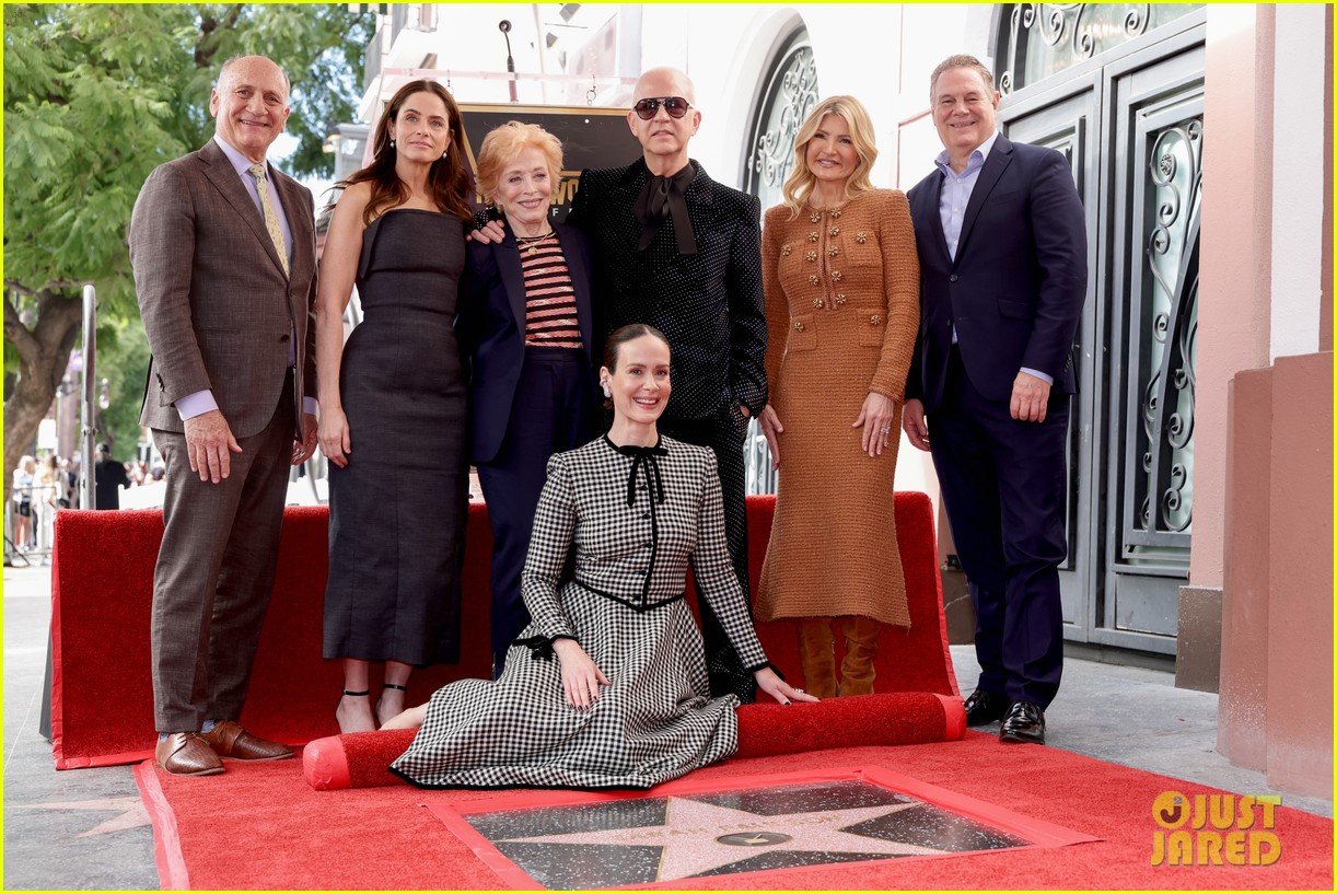 Sarah Paulson Gets Star on Hollywood Walk of Fame with Support from ...