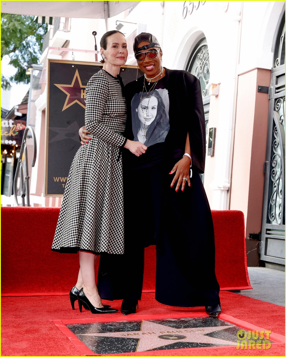 Sarah Paulson Gets Star on Hollywood Walk of Fame with Support from ...