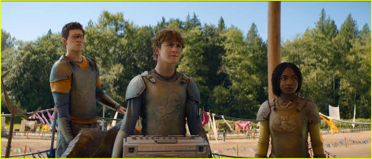 'Percy Jackson & the Olympians' Stars Dish On Preparing For Action ...