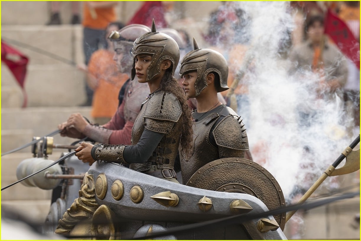 'Percy Jackson & the Olympians' Stars Dish On Preparing For Action ...