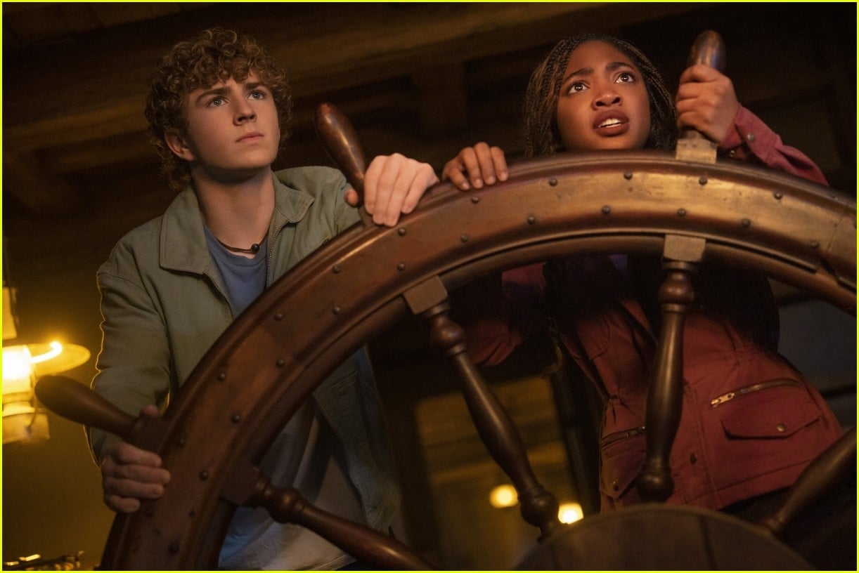 'Percy Jackson & the Olympians' Stars Dish On Preparing For Action ...