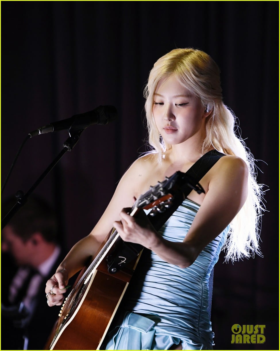 Rosé Lights Up the Grammy Museum With Intimate LA Performance: Photo 5251716 | Music Photos ...