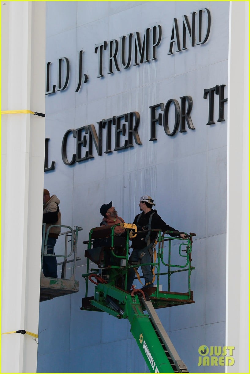 Trump's Name Is Already Being Added to Kennedy Center Building, One Day ...