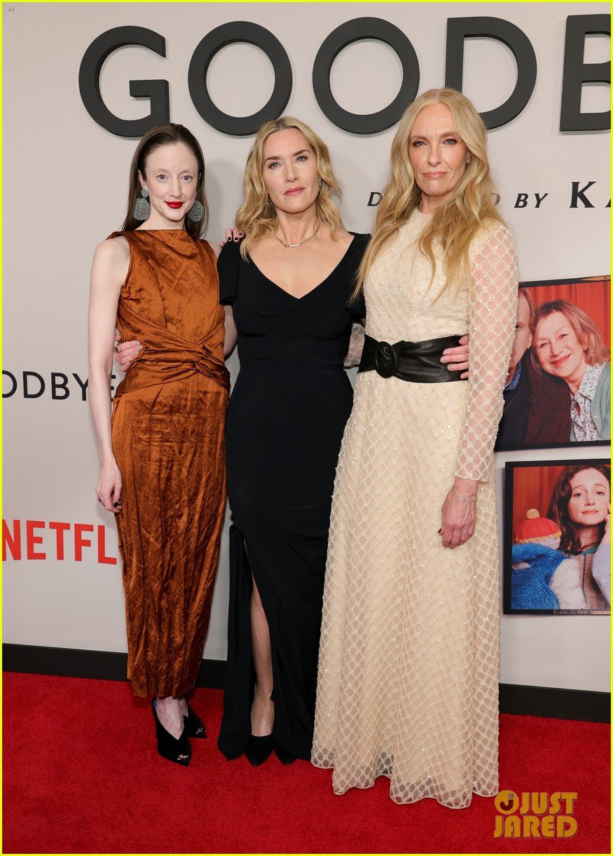 Kate Winslet & Son Joe Anders Bring Their Movie 'Goodbye June' to NYC Ahead of Netflix Premiere ...