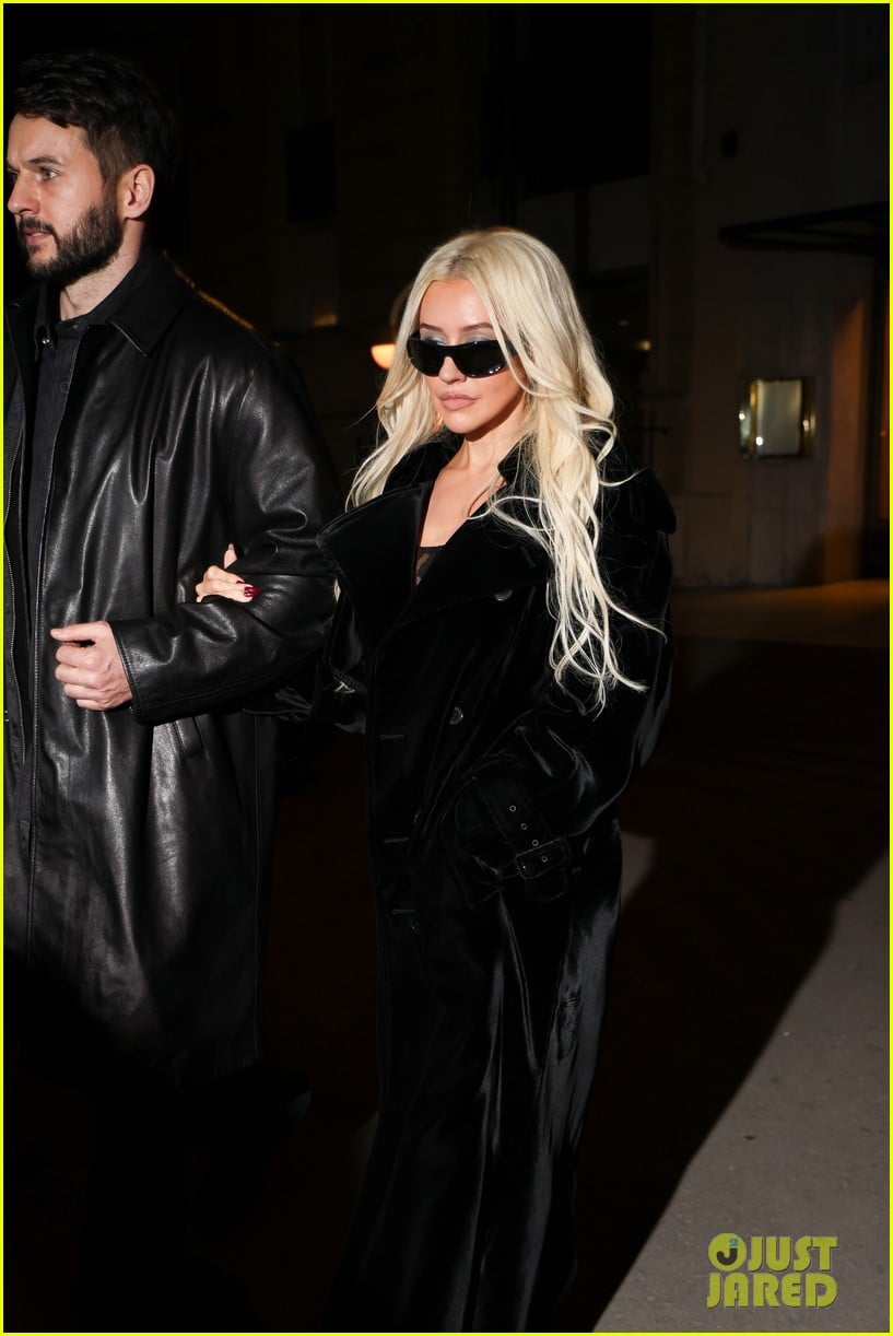 Christina Aguilera Has a Date Night in Paris with Partner Matthew ...