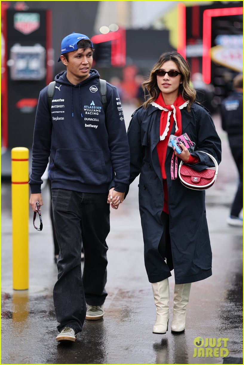 F1 Driver Alex Albon Is Engaged to Pro Golfer Lily Muni He - See the ...