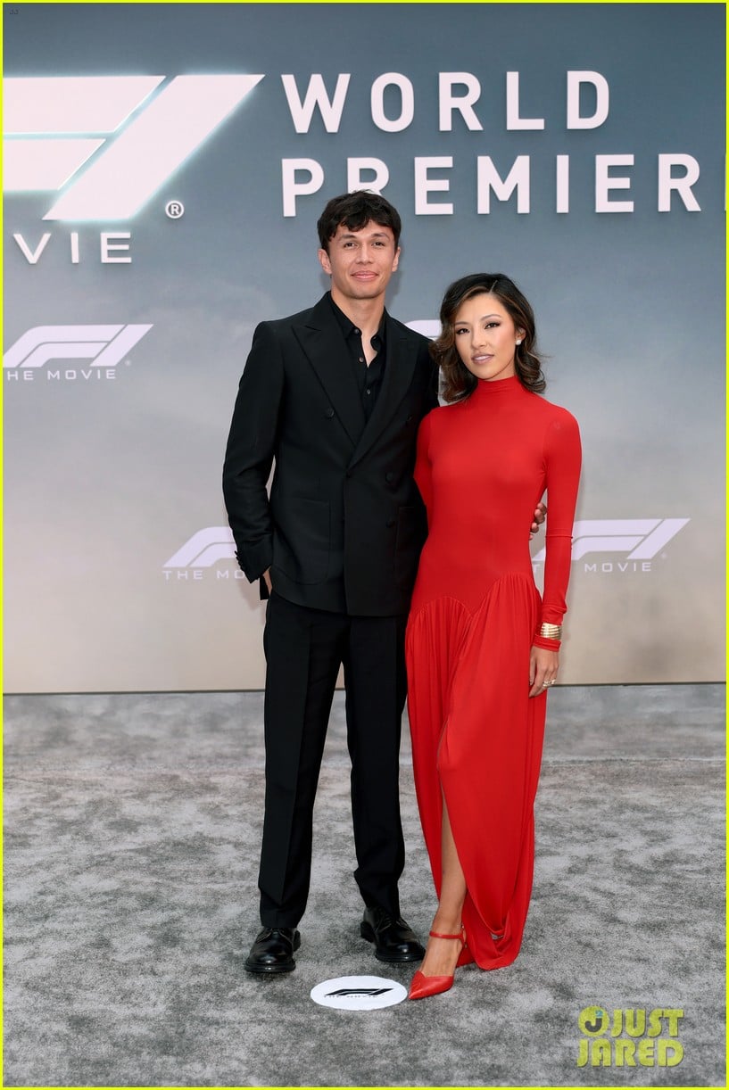 F1 Driver Alex Albon Is Engaged to Pro Golfer Lily Muni He - See the ...