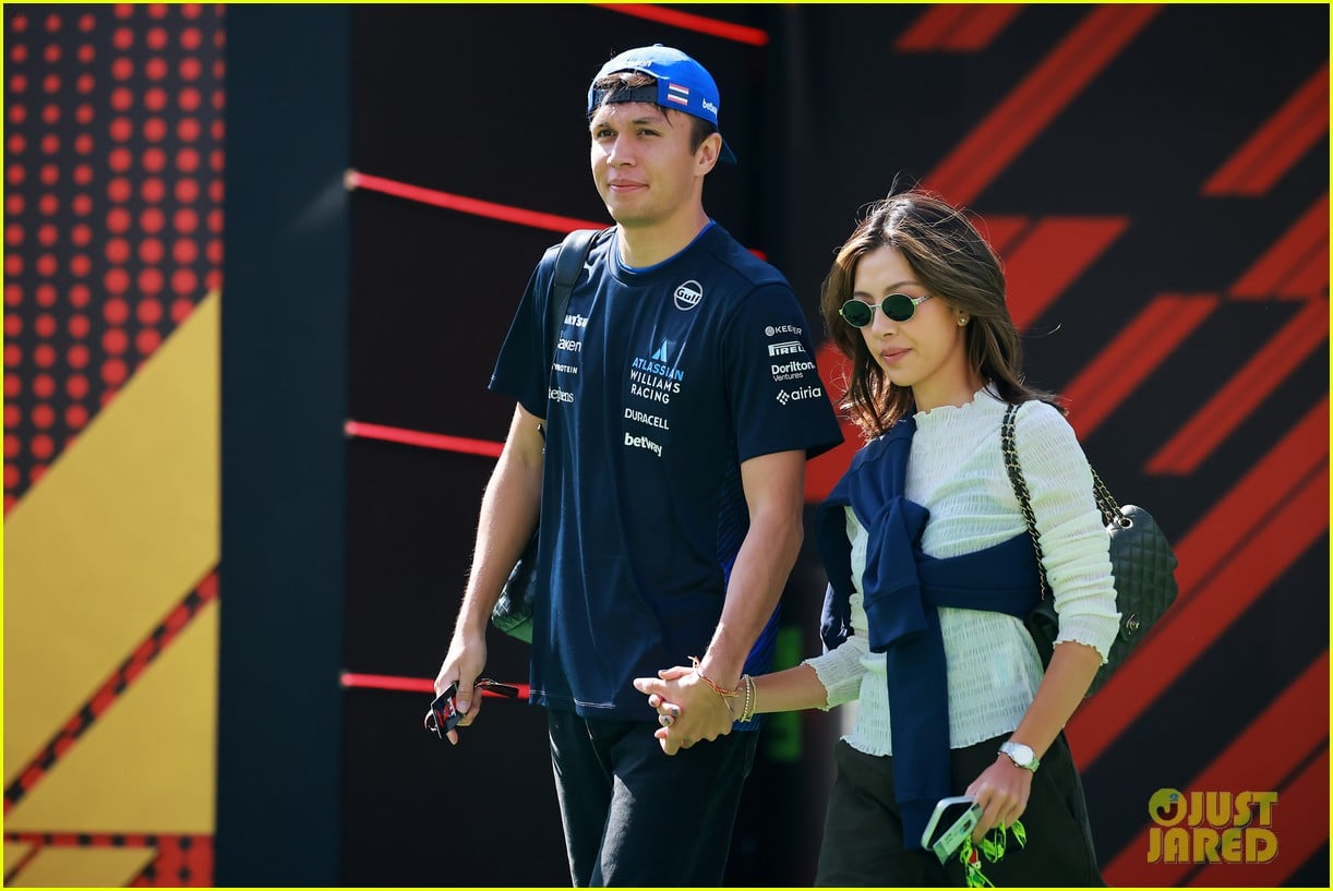 F1 Driver Alex Albon Is Engaged to Pro Golfer Lily Muni He - See the ...