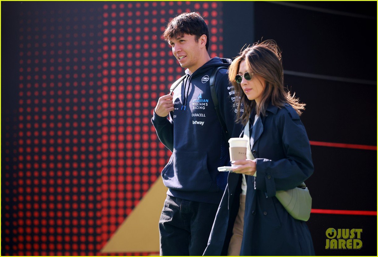 F1 Driver Alex Albon Is Engaged to Pro Golfer Lily Muni He - See the ...