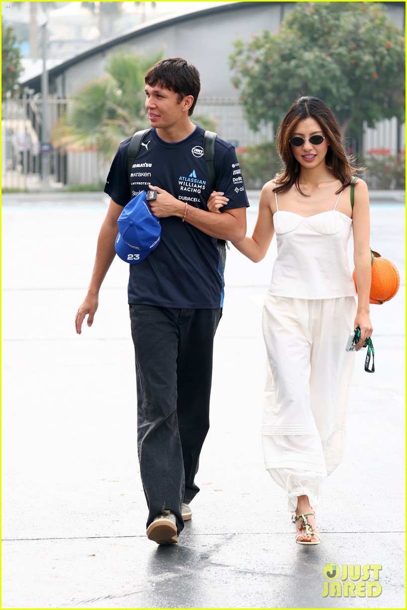 F1 Driver Alex Albon Is Engaged to Pro Golfer Lily Muni He - See the ...