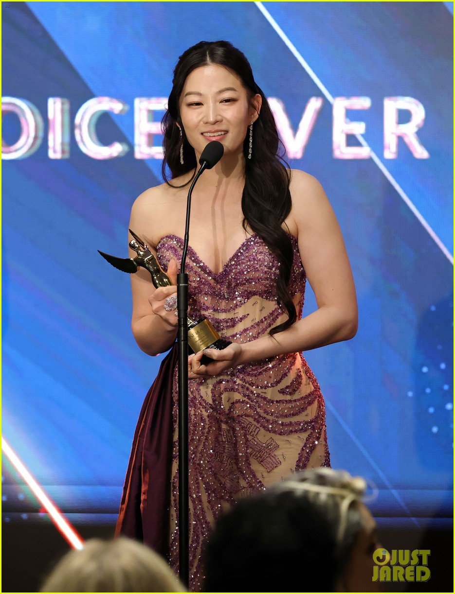 Arden Cho & Dylan O'Brien Have 'Teen Wolf' Reunion at Astra Film Awards ...