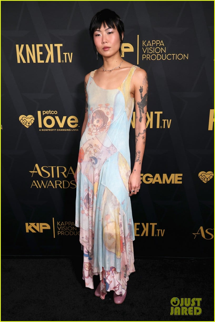 Arden Cho & Dylan O'Brien Have 'Teen Wolf' Reunion at Astra Film Awards ...