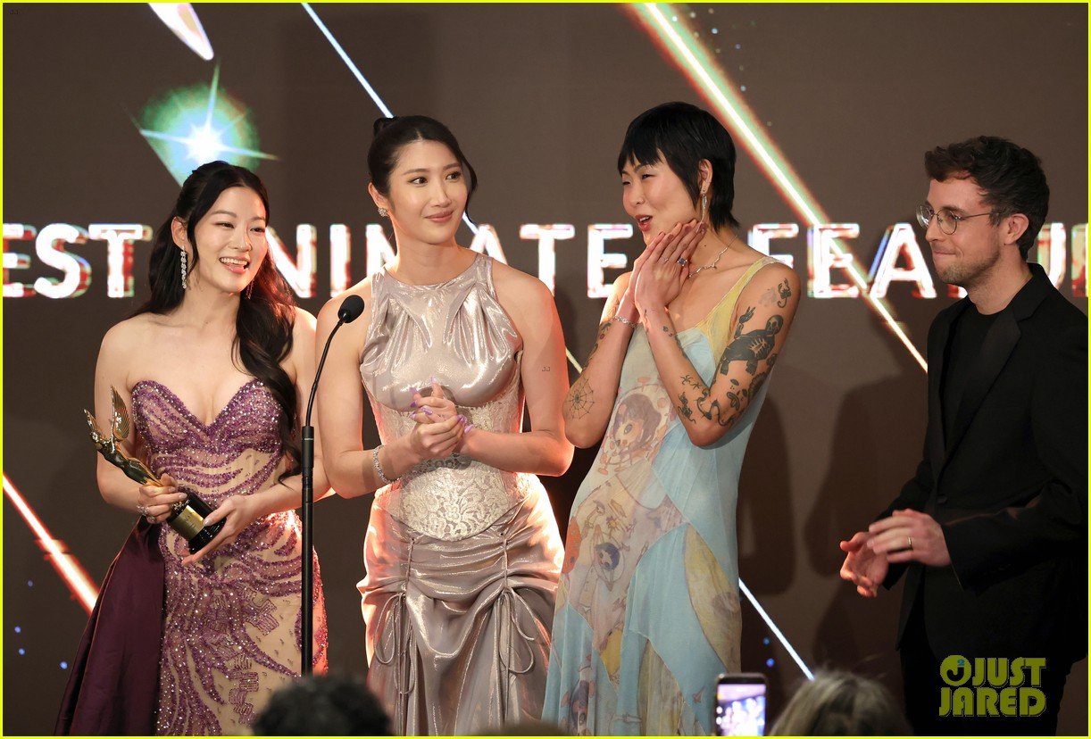 Arden Cho & Dylan O'Brien Have 'Teen Wolf' Reunion at Astra Film Awards ...