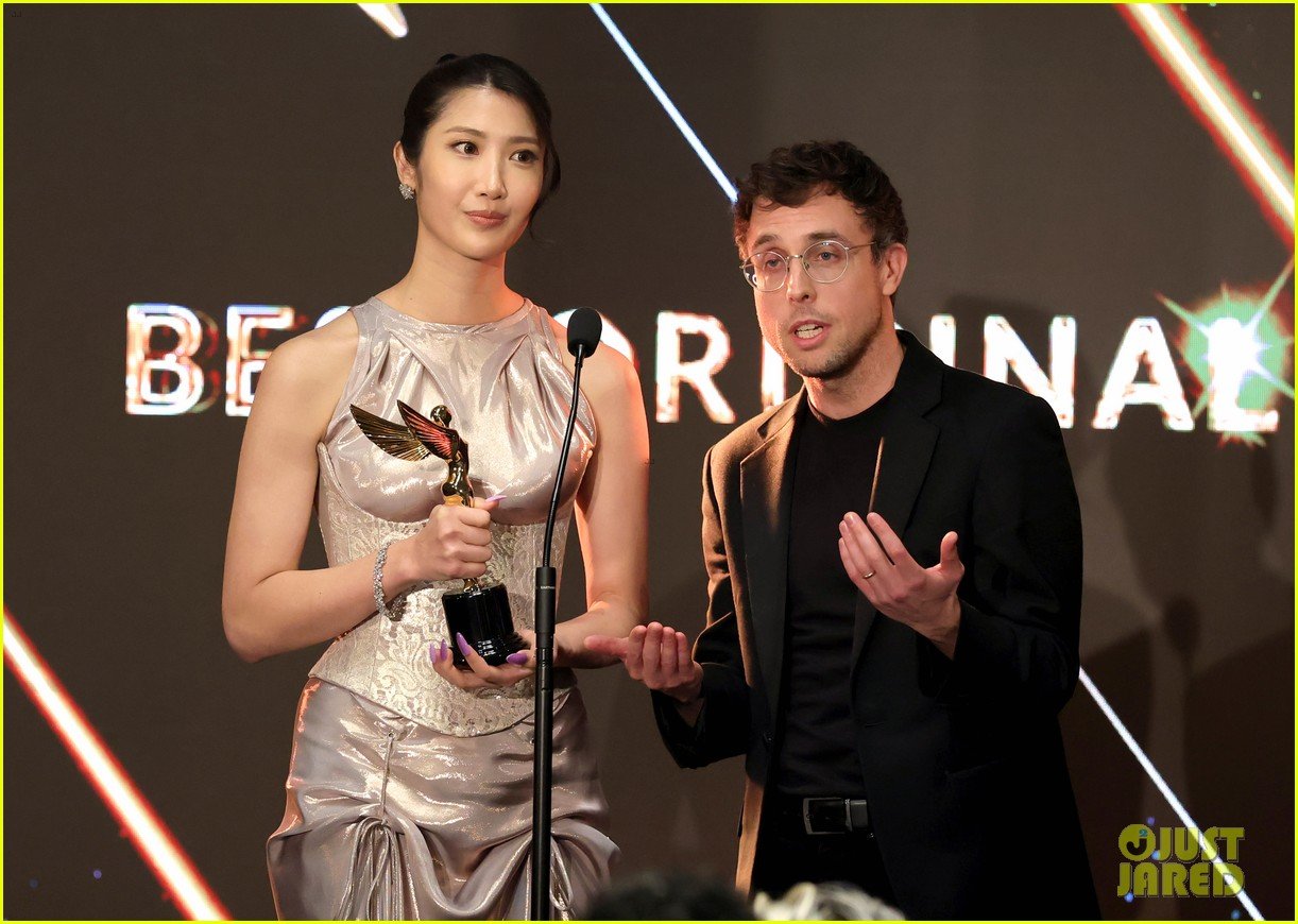 Arden Cho & Dylan O'Brien Have 'Teen Wolf' Reunion at Astra Film Awards ...