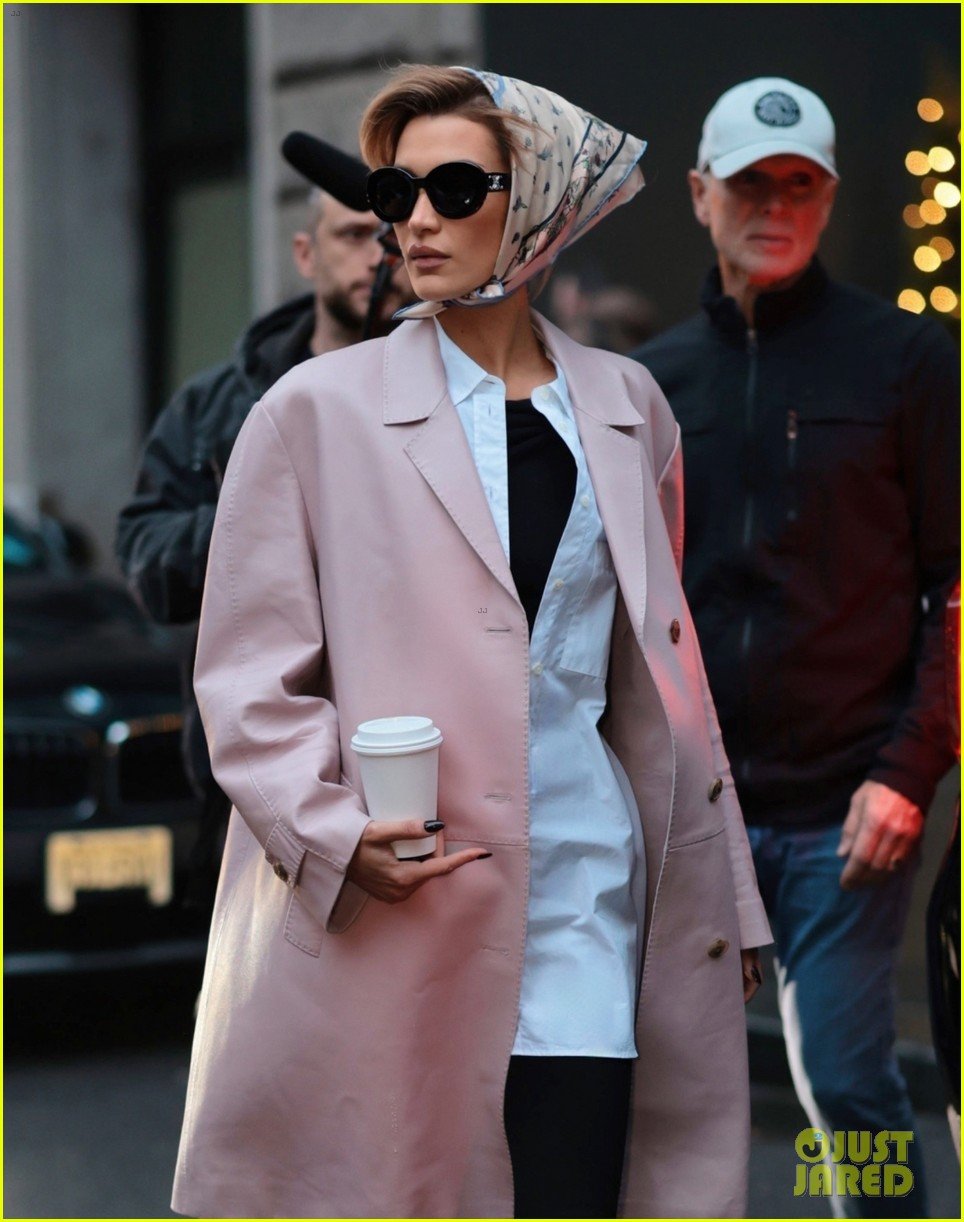 Bella Hadid Wears Chic Outfit While Stepping Out for Coffee in NYC ...