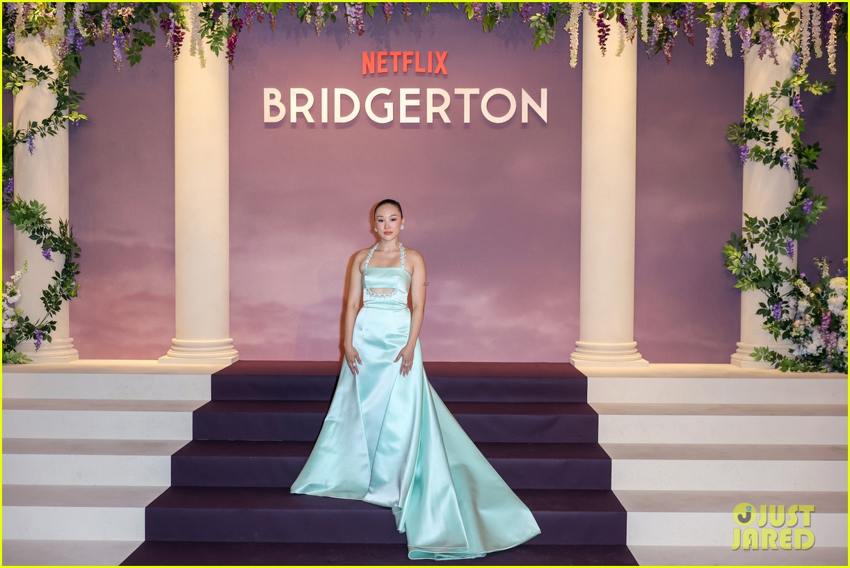 Bridgerton's Yerin Ha Has Cinderella Moment at Season 4 Premiere in ...