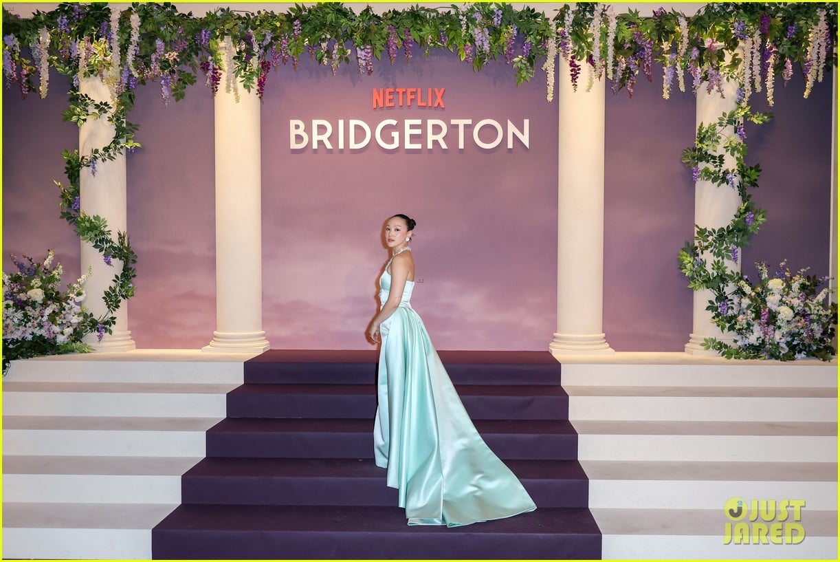 Bridgerton's Yerin Ha Has Cinderella Moment at Season 4 Premiere in ...