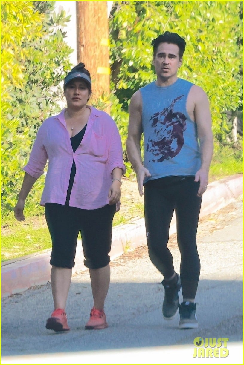 Colin Farrell Catches Up with 'New World' Co-Star Q'Orianka Kilcher ...