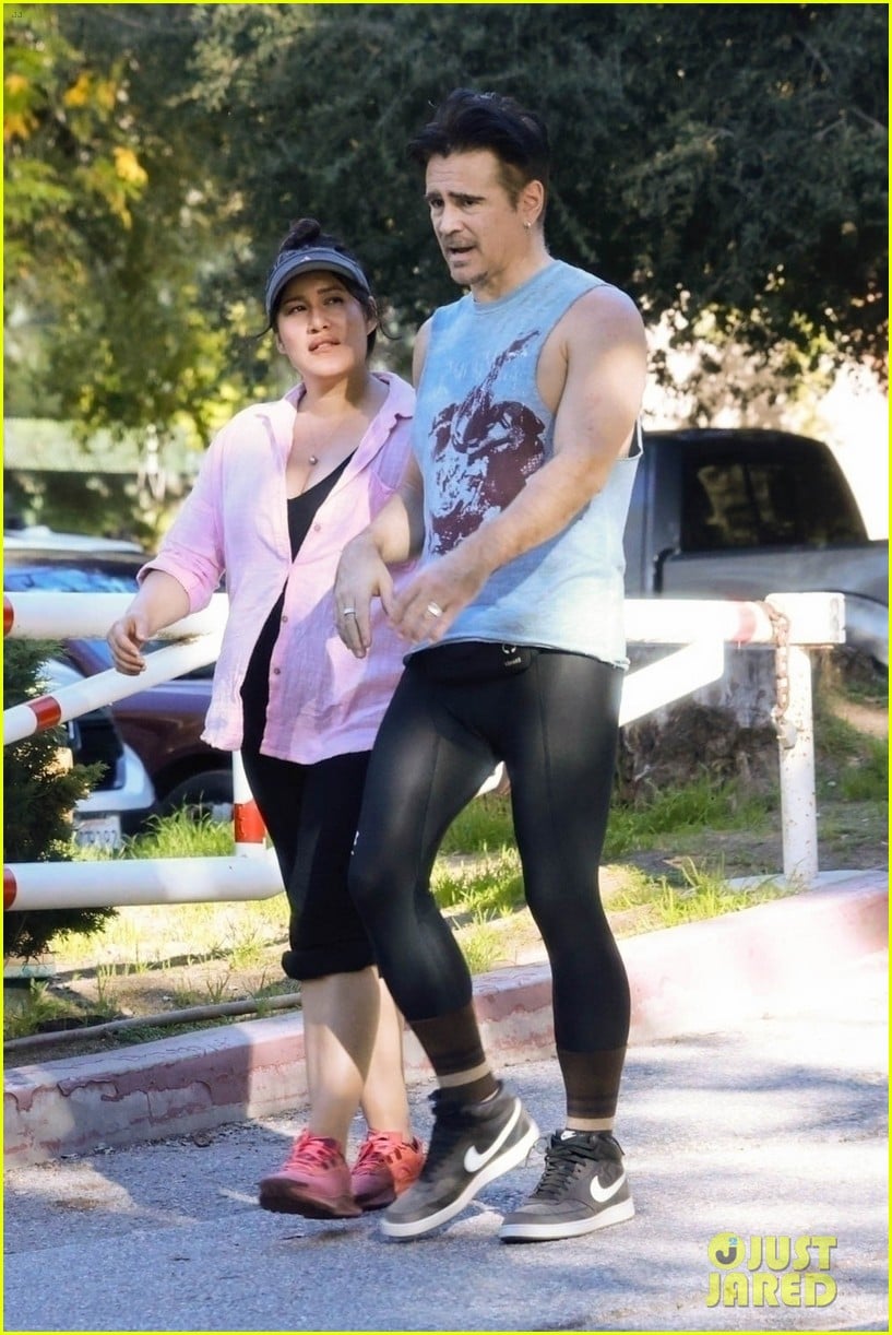 Colin Farrell Catches Up with 'New World' Co-Star Q'Orianka Kilcher ...