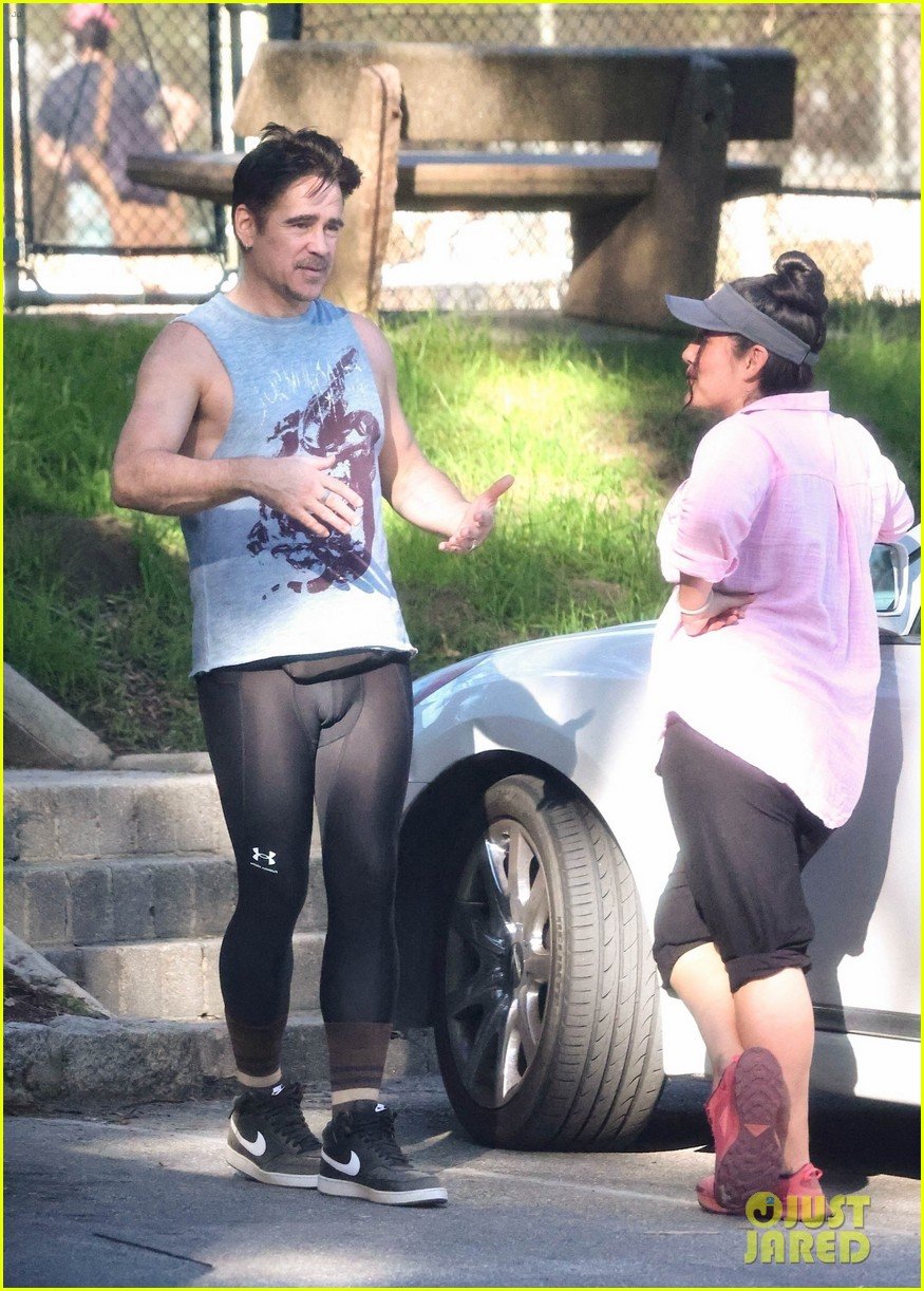 Colin Farrell Catches Up with 'New World' Co-Star Q'Orianka Kilcher ...