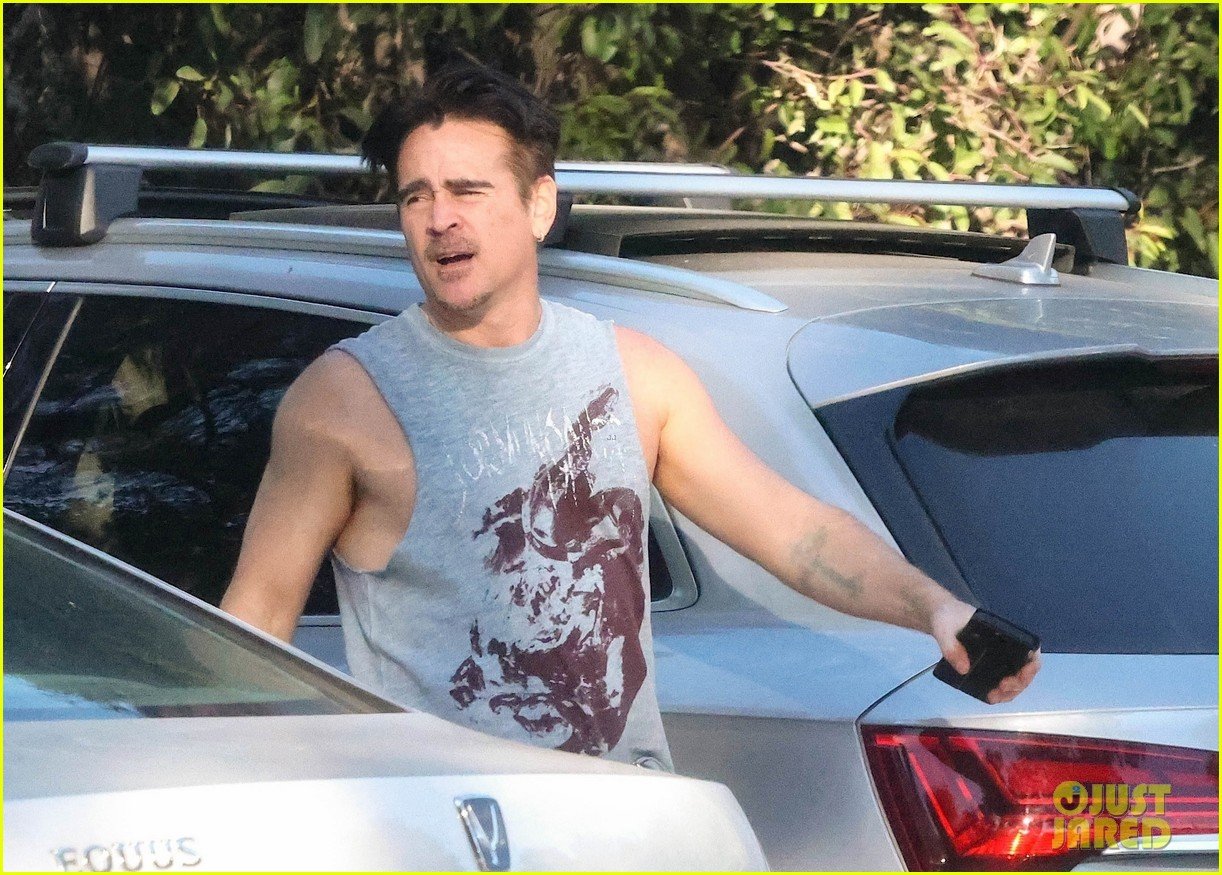 Colin Farrell Catches Up with 'New World' Co-Star Q'Orianka Kilcher ...