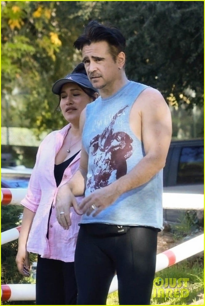 Colin Farrell Catches Up with 'New World' Co-Star Q'Orianka Kilcher ...