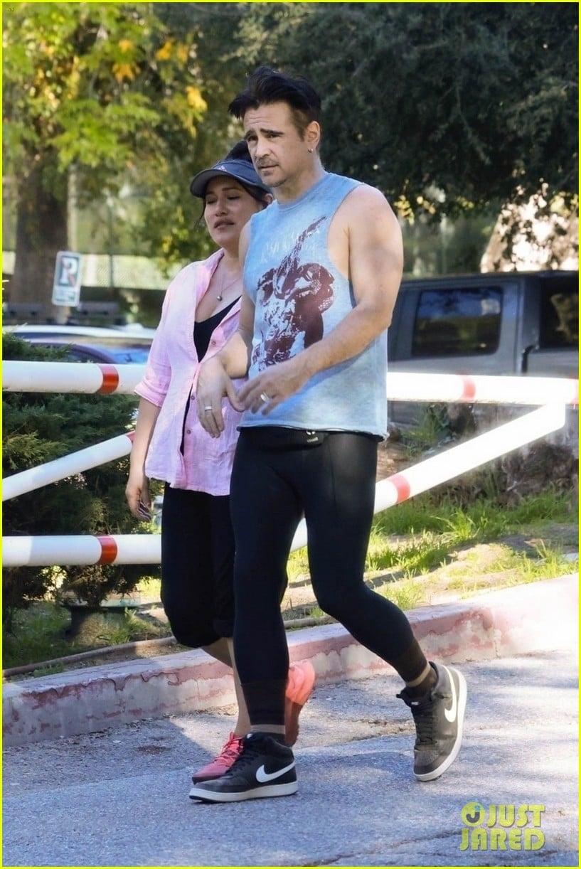 Colin Farrell Catches Up with 'New World' Co-Star Q'Orianka Kilcher ...