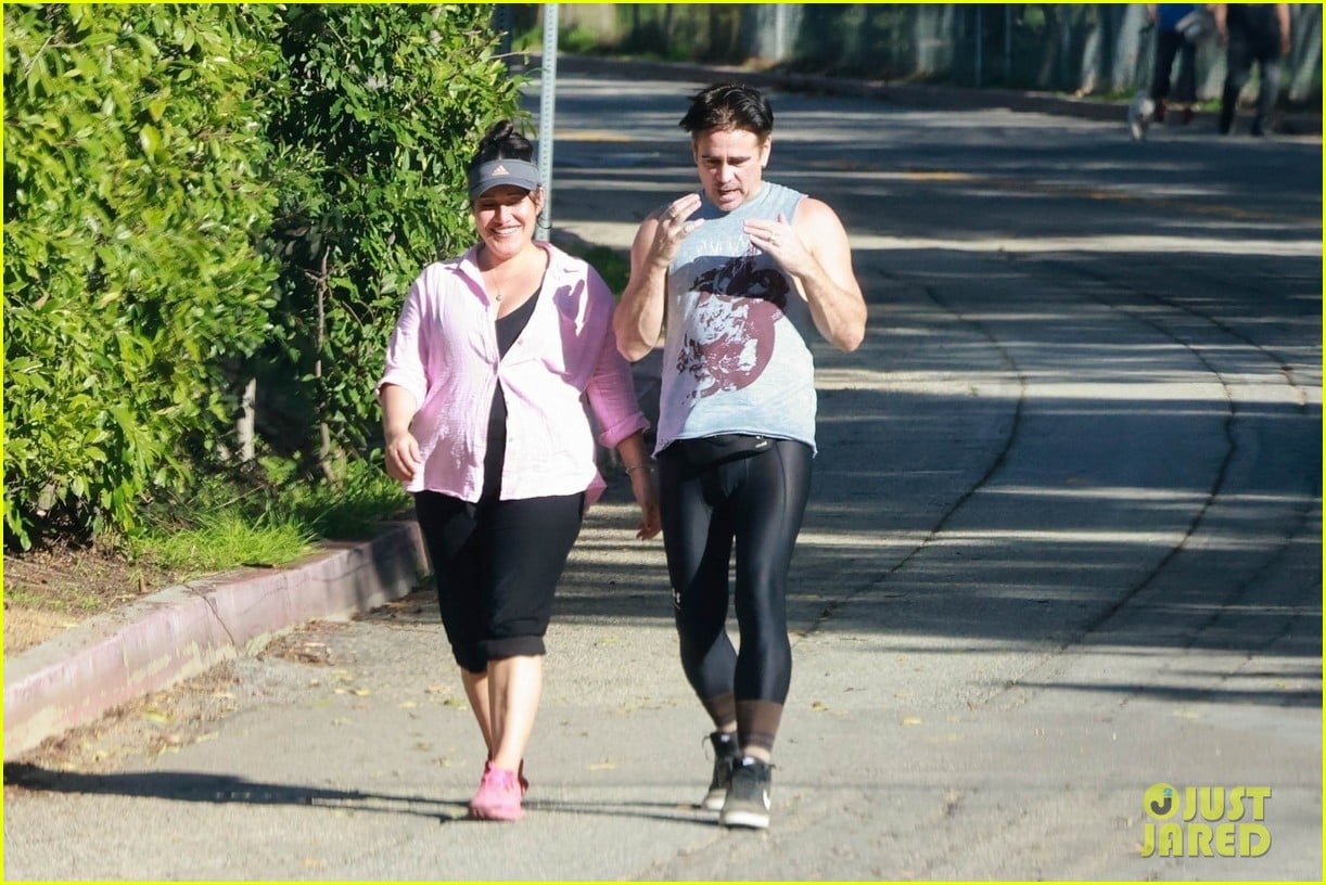 Colin Farrell Catches Up with 'New World' Co-Star Q'Orianka Kilcher ...