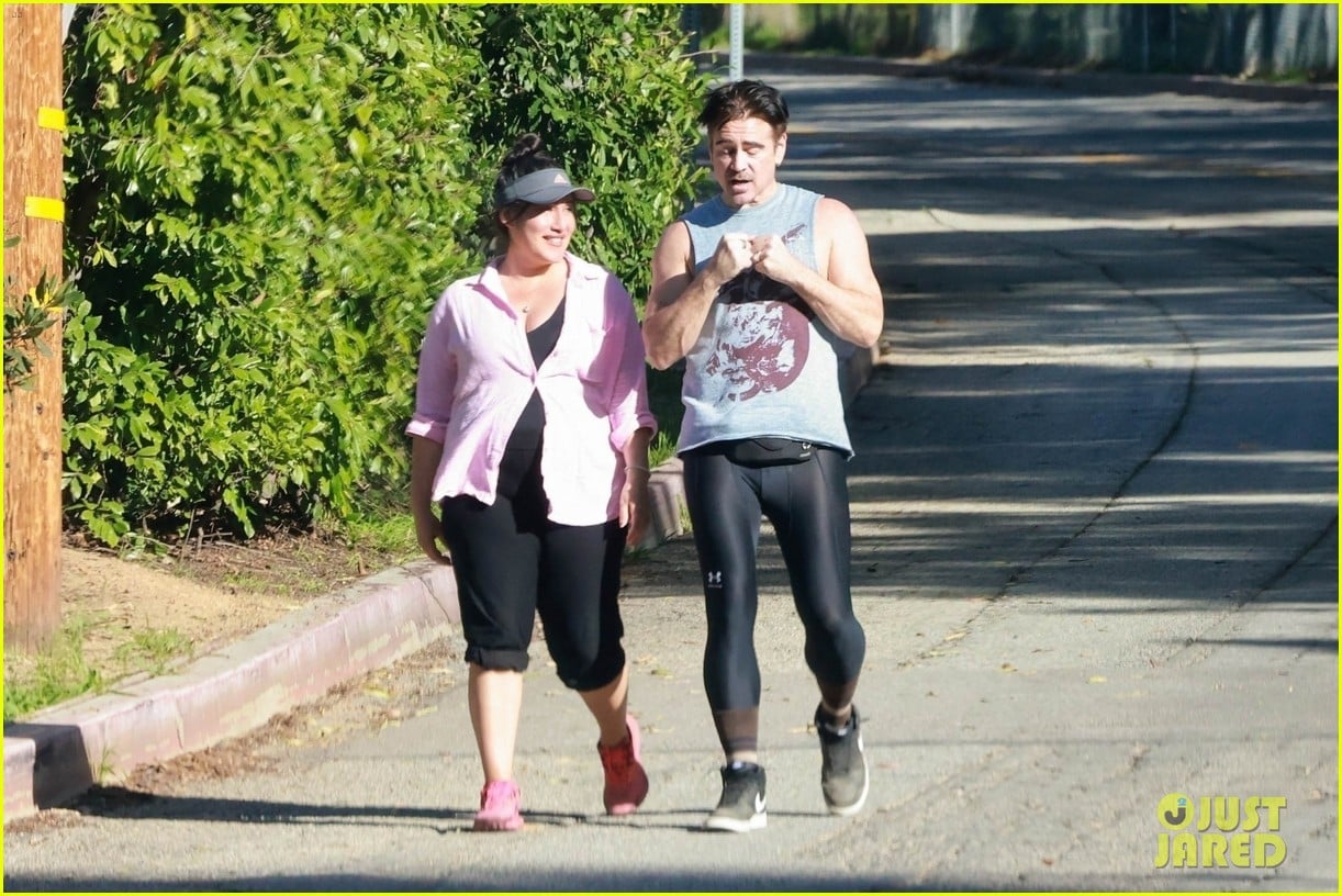 Colin Farrell Catches Up with 'New World' Co-Star Q'Orianka Kilcher ...