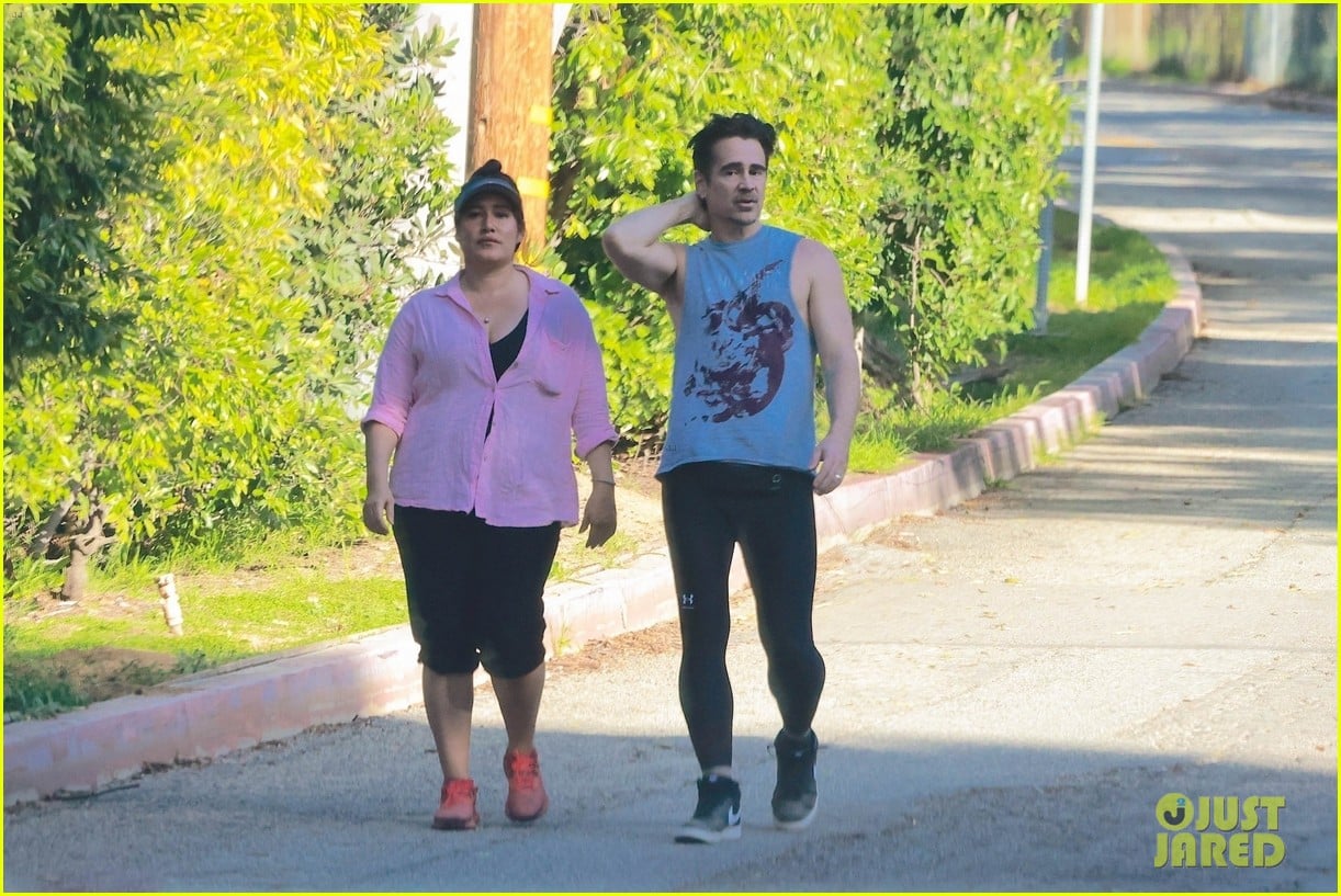 Colin Farrell Catches Up with 'New World' Co-Star Q'Orianka Kilcher ...