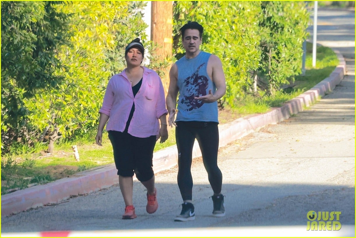 Colin Farrell Catches Up with 'New World' Co-Star Q'Orianka Kilcher ...