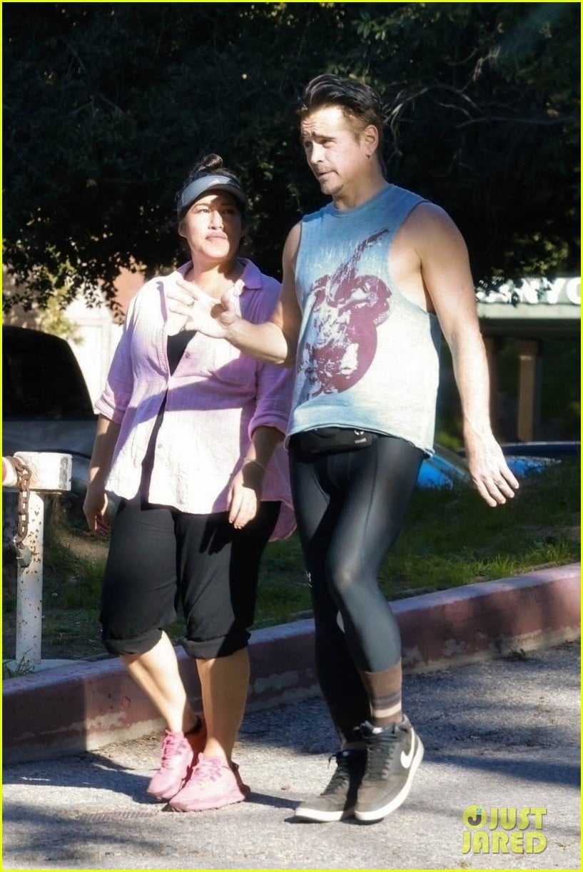 Colin Farrell Catches Up with 'New World' Co-Star Q'Orianka Kilcher ...