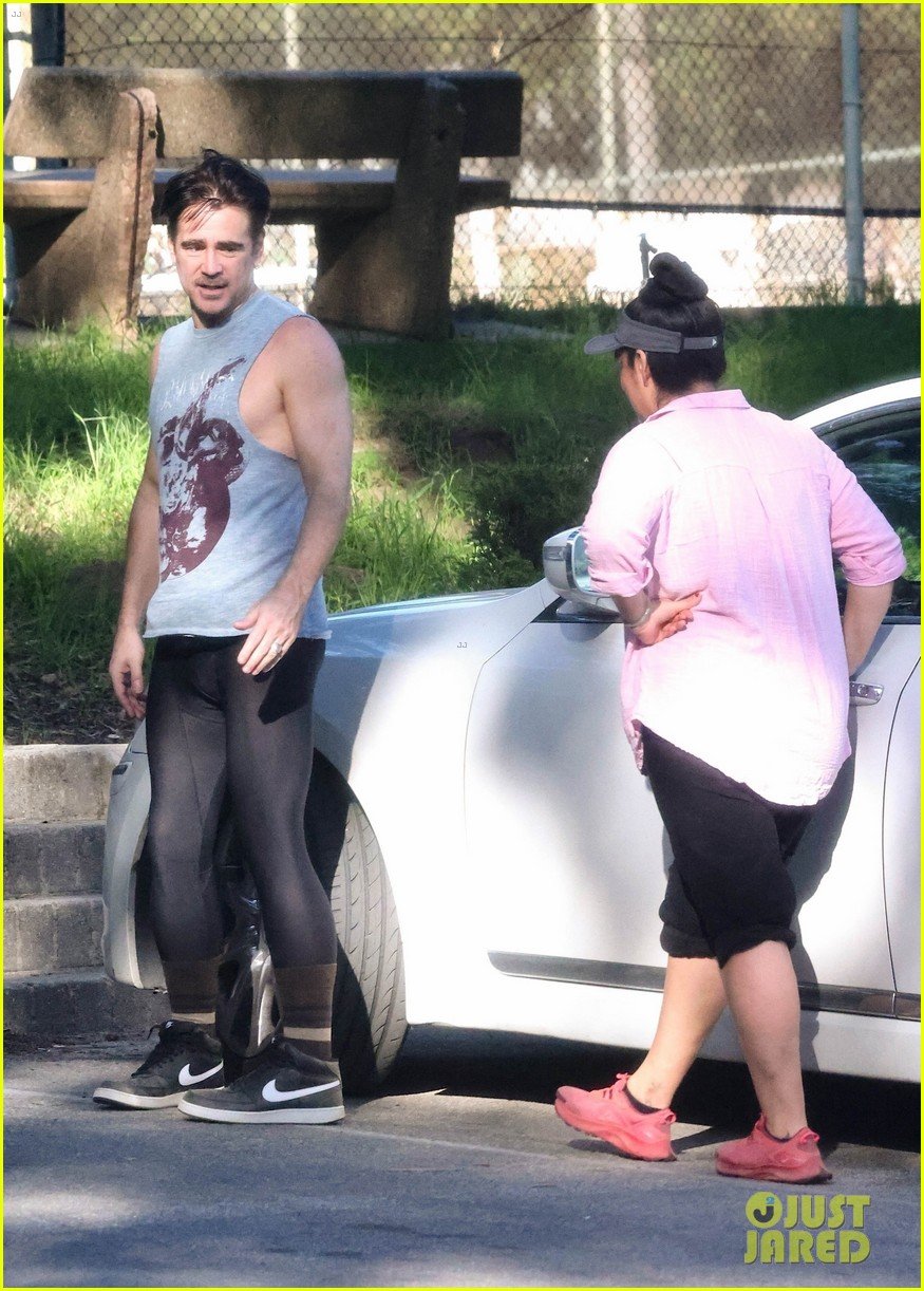 Colin Farrell Catches Up with 'New World' Co-Star Q'Orianka Kilcher ...